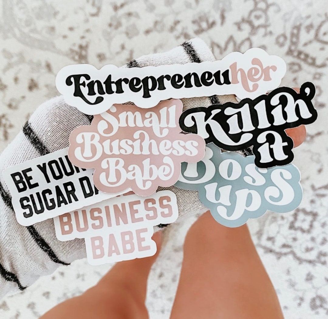 Girl Boss Vinyl Sticker Pack, Stanley Sticker, Water Bottle Sticker ...