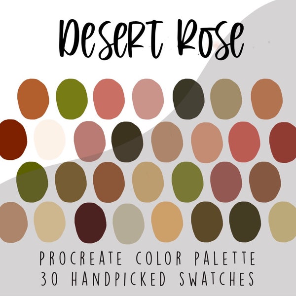 Desert Color Palette - Etsy