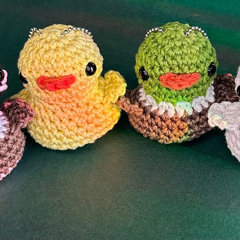 Crochet Animals Keychain - Etsy