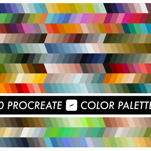 5 Cyberpunk Procreate Color Palettes 50 Colors Bundle / Colour - Etsy