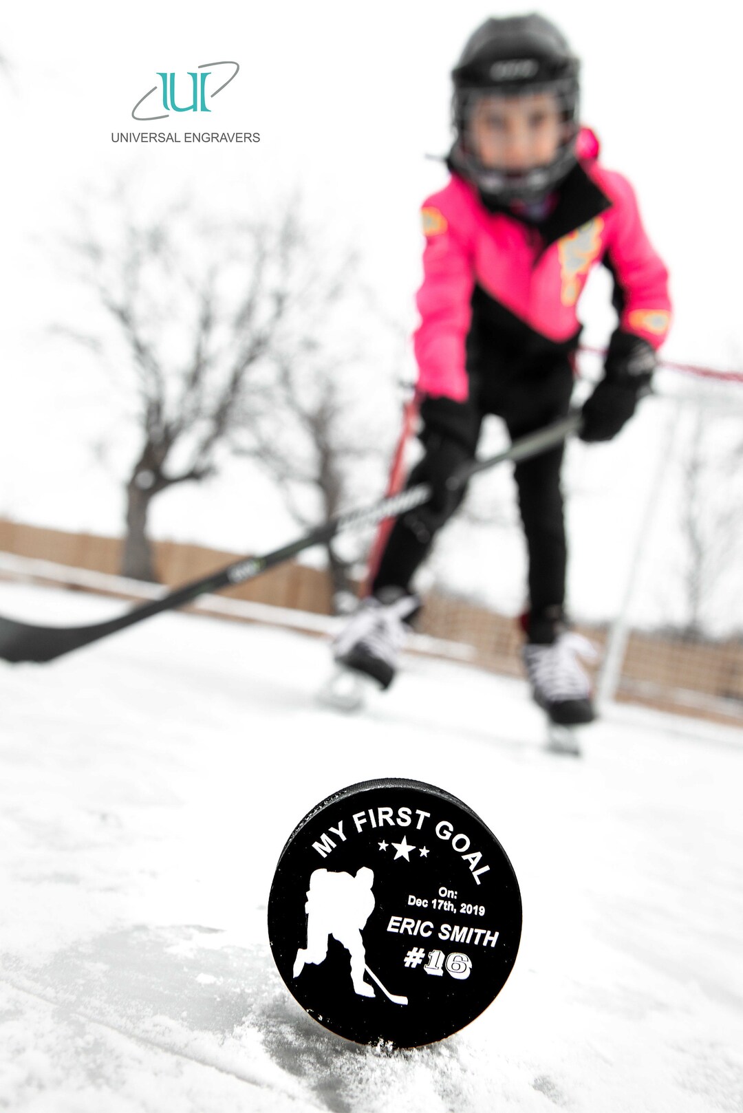 First Goal Personalized Laser Engraved Hockey Puck Gift - Etsy