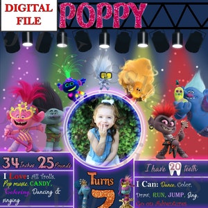 Trolls World Tour Milestone Poster - Etsy