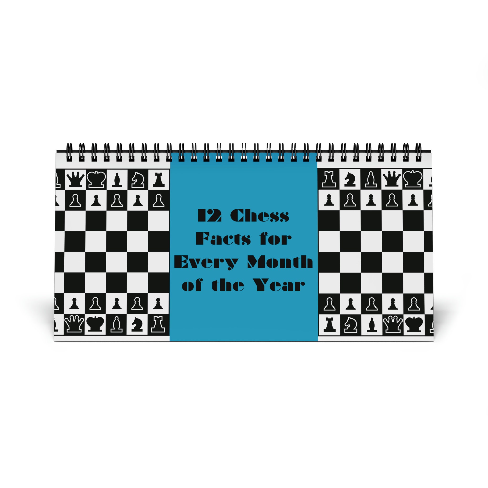 Chess Facts Desktop Calendar 2024 Grid - Etsy Australia