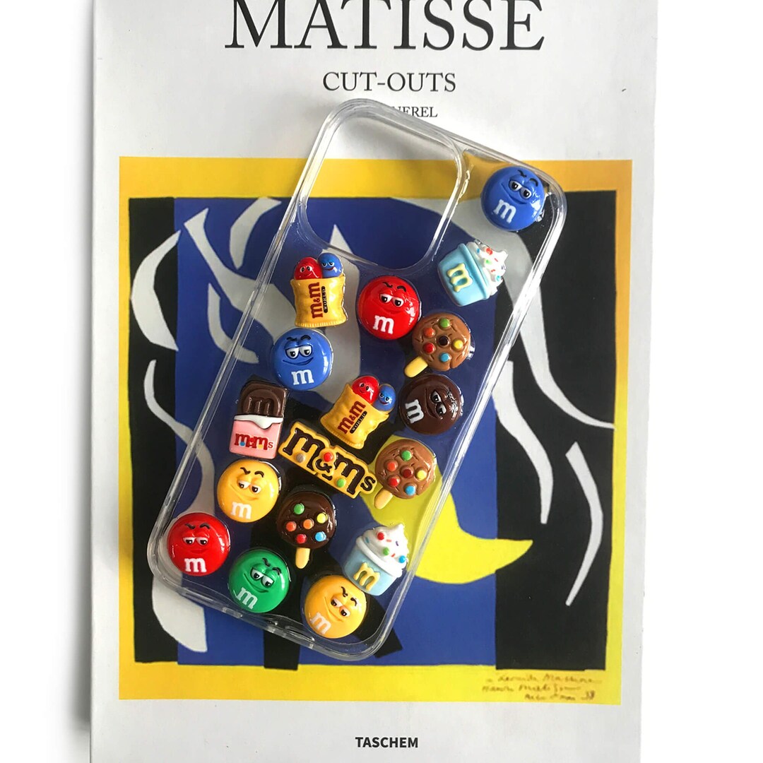 Cartoon Chocolate Beans Phone Resin Case for iPhone 17 Pro Max iPhone ...