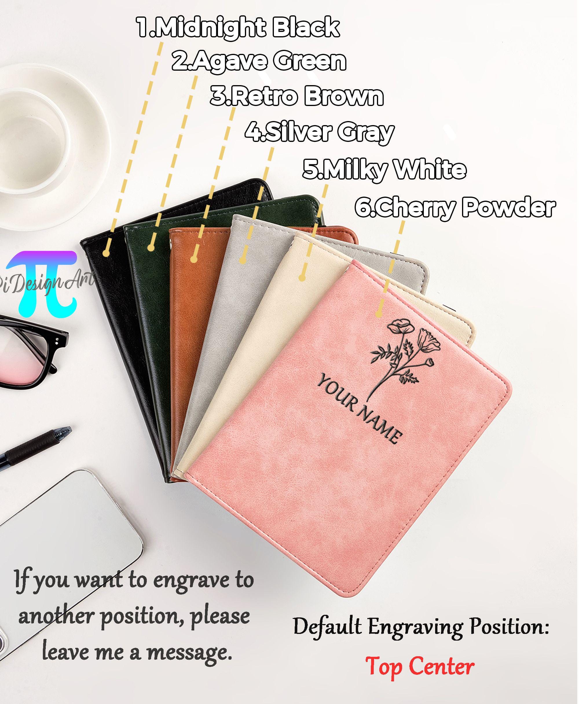 Custom Birth Month Flower Leather Case for Kobo Clara Colour,clara Bw ...