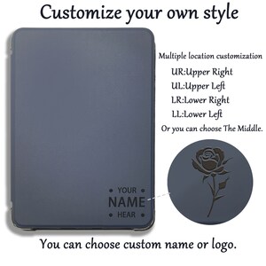 Custom Name Logo Kindle Case for Paperwhite 12th 11th Gen,kindle Oasis ...