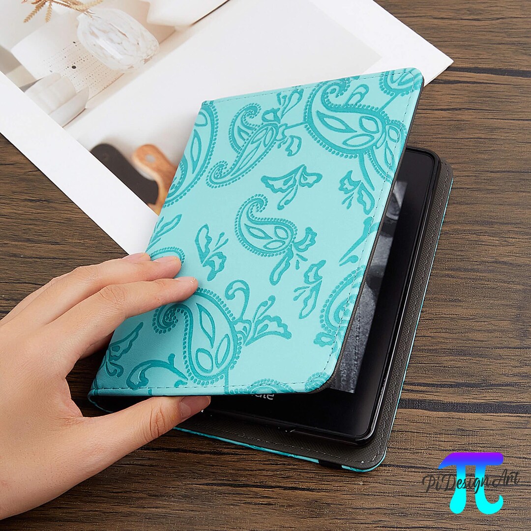 Personalise Name Leather Case for Paperwhite 12th Gen,kindle Colorsoft ...