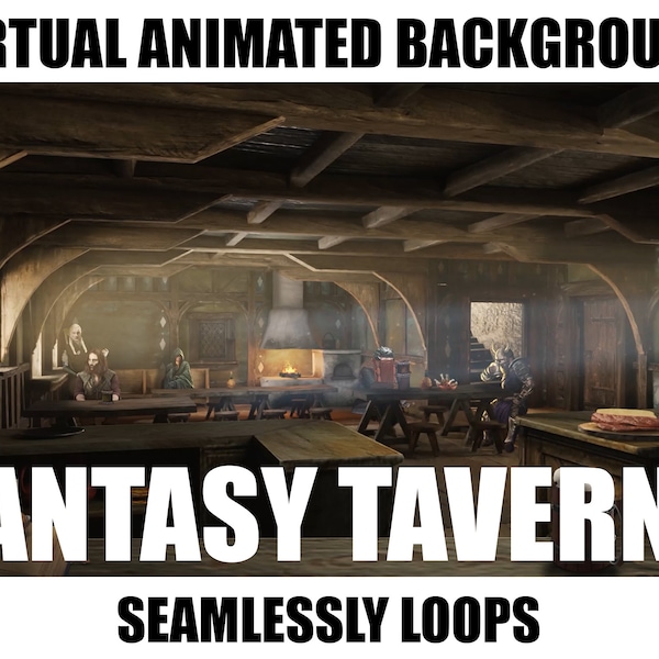 Animated Tavern Background - Etsy