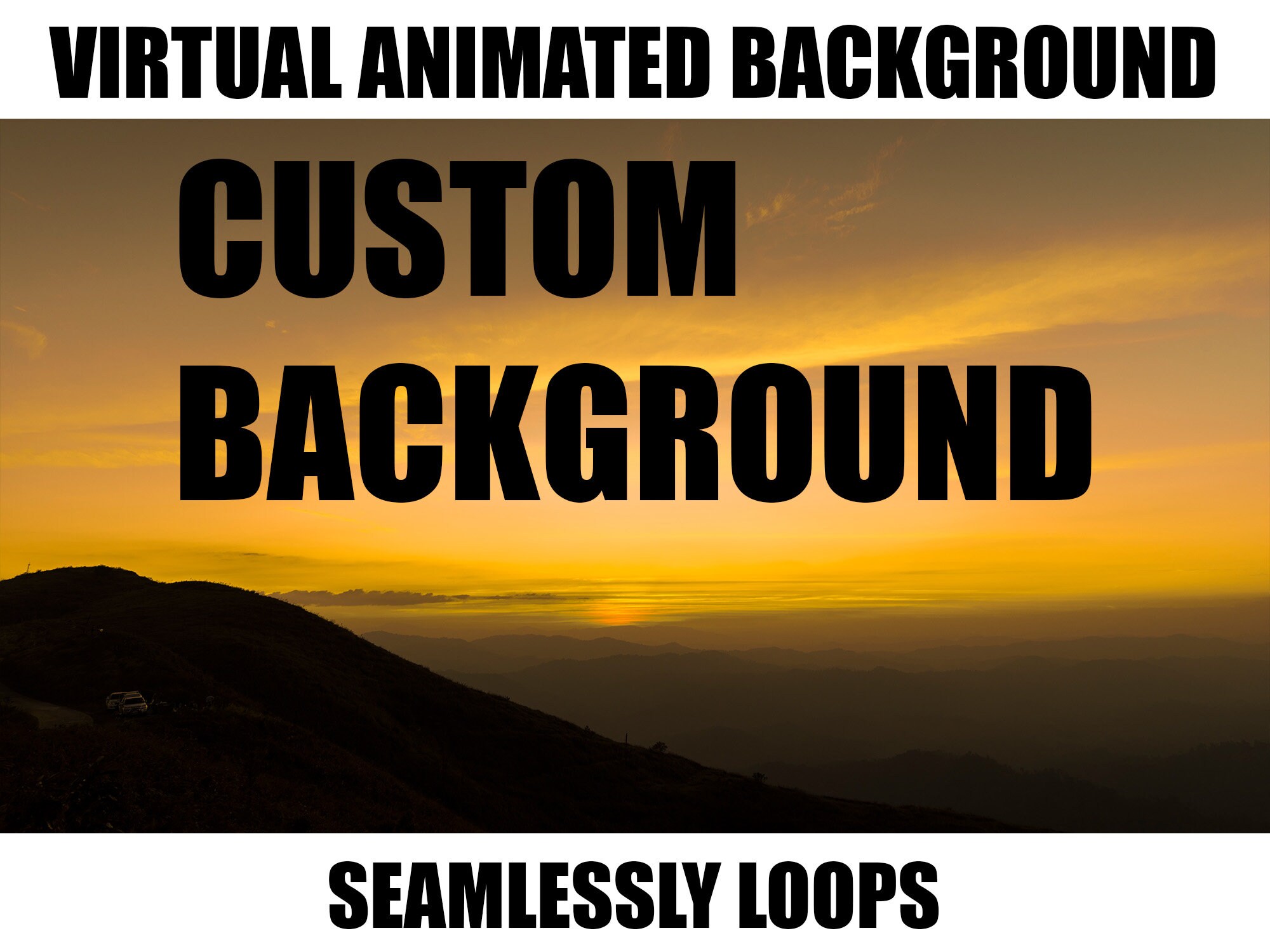 CUSTOM ANIMATED BACKGROUND | Your Personalized Background - Etsy