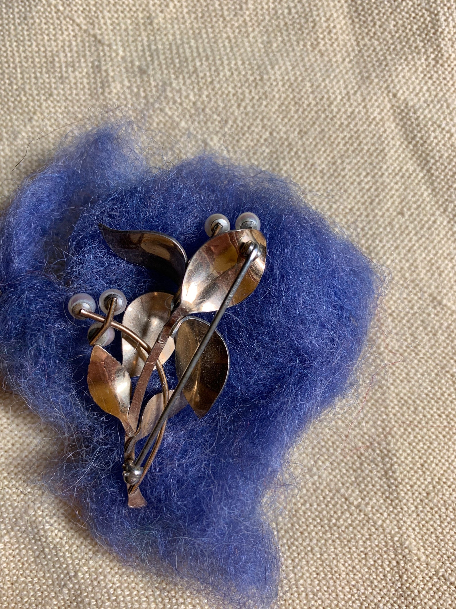 Delicate Gold Tone Krementz Brooch/pin With cultured Pearls. - Etsy