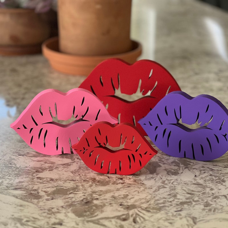 Lip Desk Decorations - Etsy