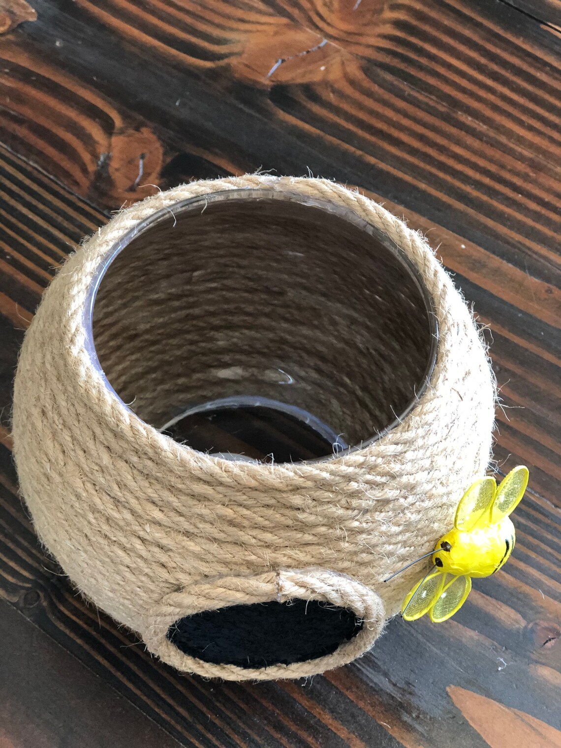 Honey bee hive fish bowl vase/bee/candle holder/what will it | Etsy