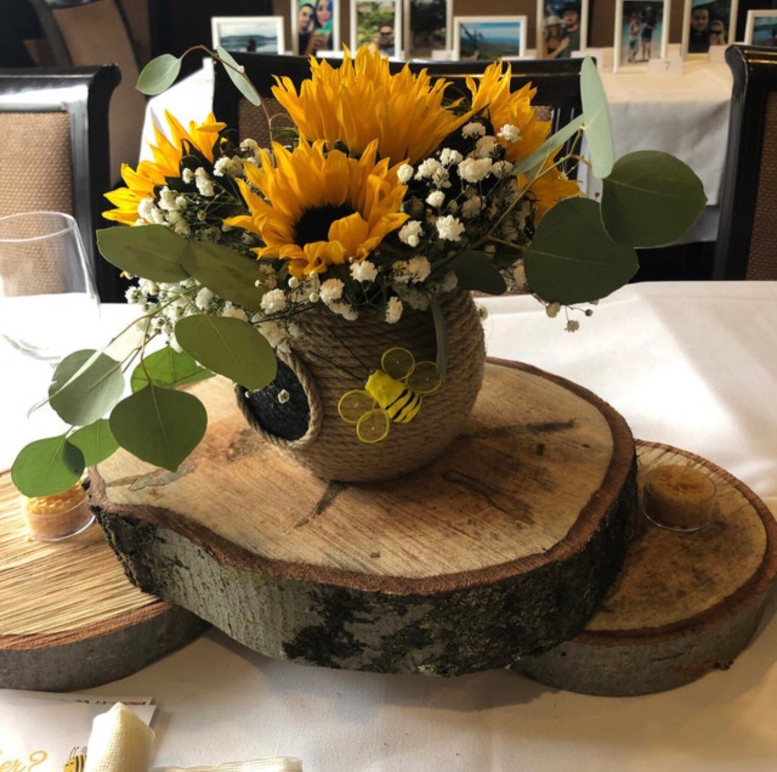 Honey Bee Hive Fish Bowl Vase/bee/candle Holder/what Will It - Etsy