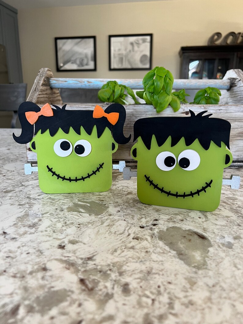 Halloween Decor/ Fall Decor/ Frankenstein/ Home Decor/ - Etsy