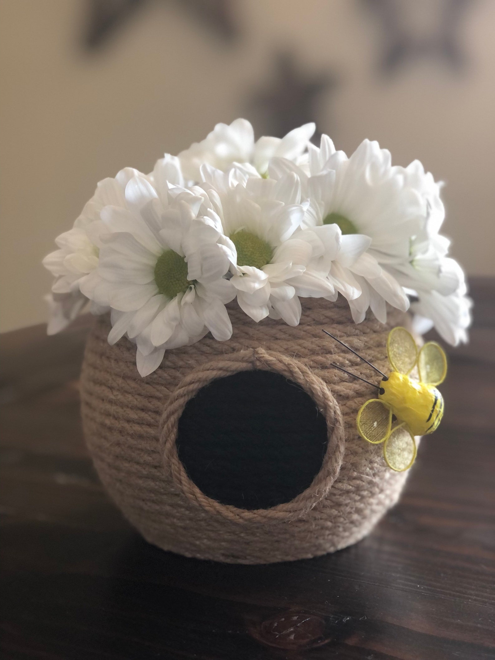 Honey Bee Hive Fish Bowl Vase/bee/candle Holder/what Will It - Etsy