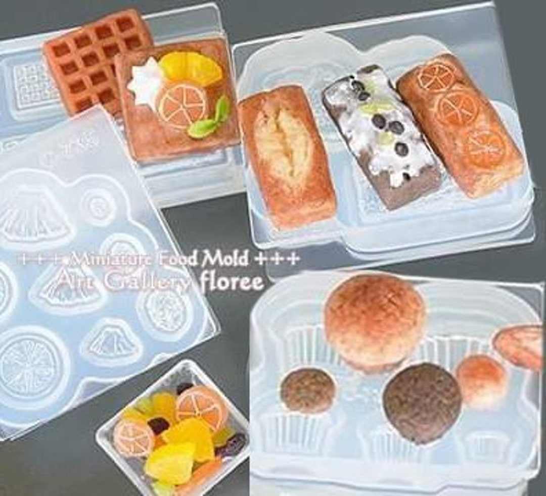 3D Clear Silicone Mold Making Minifood Dollhouse Miniature Food Fruit ...