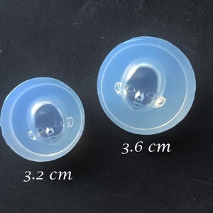 Q Baby Face Doll Chibi Anime Silicone Mold for Cake Decorating and Clay ...