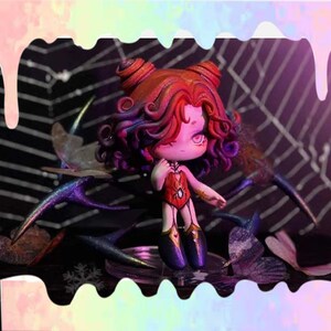 DODO Doll Body 5&6 Cm Clear Silicone Mold Making Clay Doll Chibi Figure ...