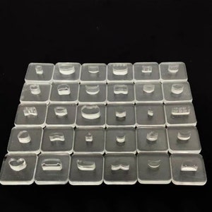 Mouth Stamp Emotion Press Scuplting Tool for Doll Face Bjd Chibi Figure ...