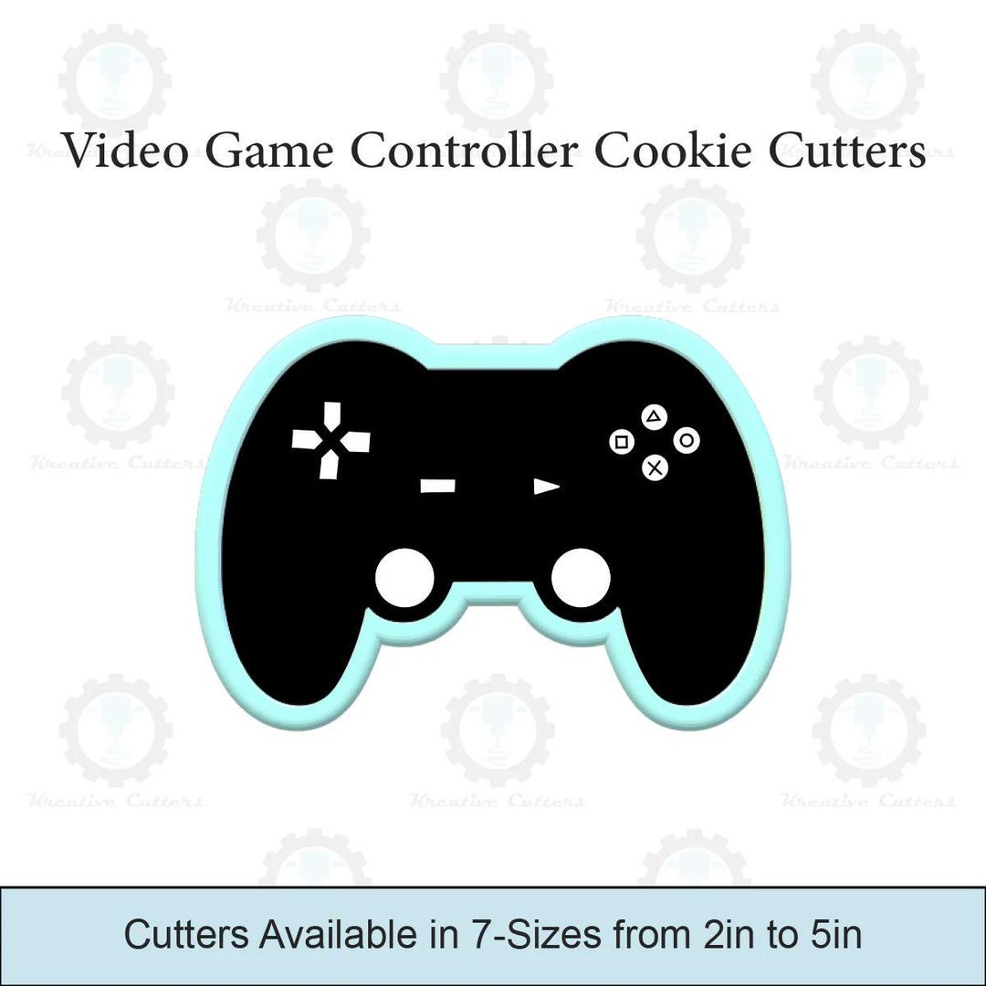 Video Game Controller Cookie Cutter - Etsy