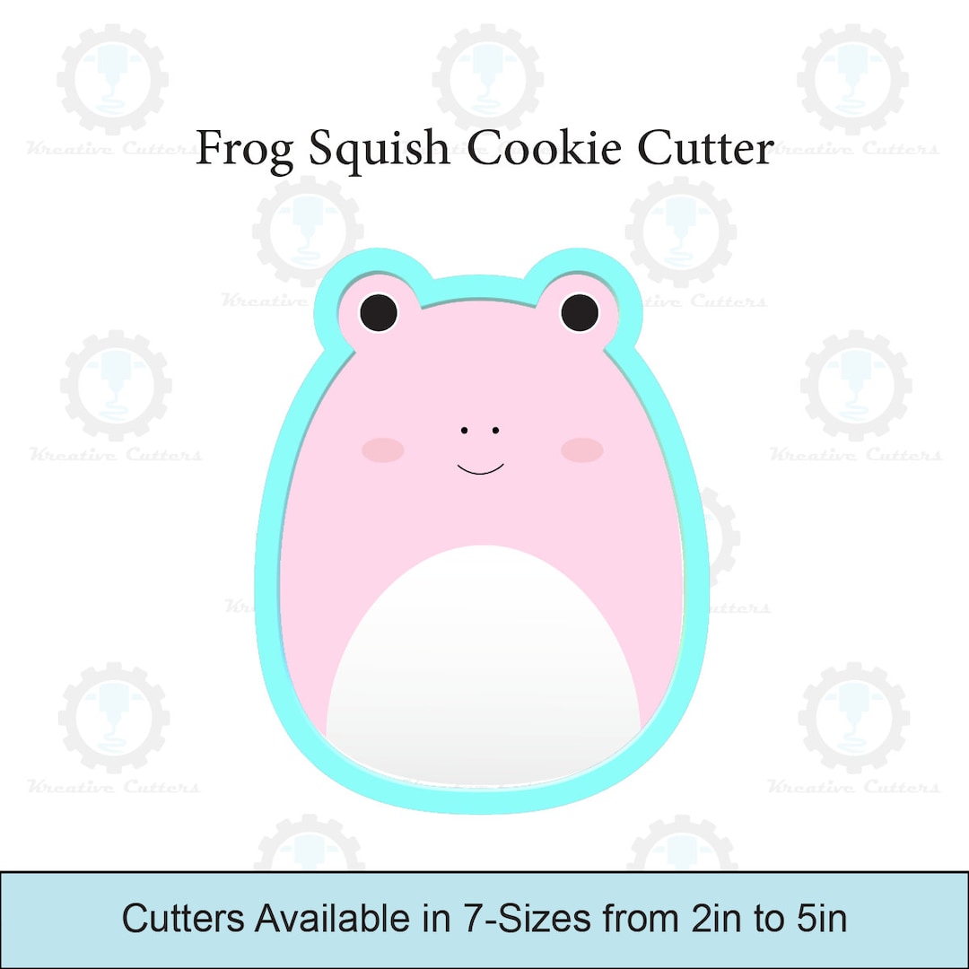 Frog Squish Cookie Cutters - Etsy