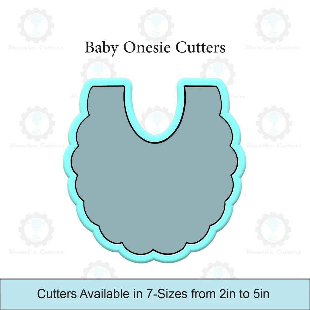 Baby Bib Cookie Cutters - Etsy