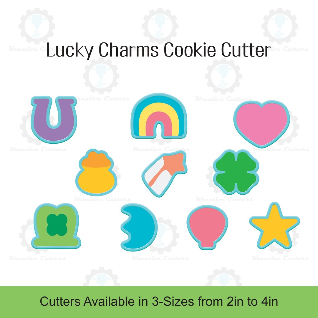 Lucky Charms Cookie Cutter Set - Etsy