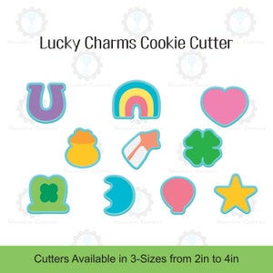 Lucky Charms Cookie Cutter Set - Etsy