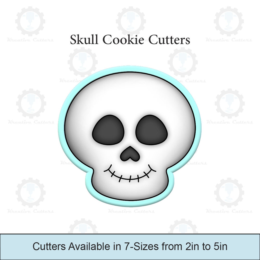 Skull Cookie Cutters - Etsy