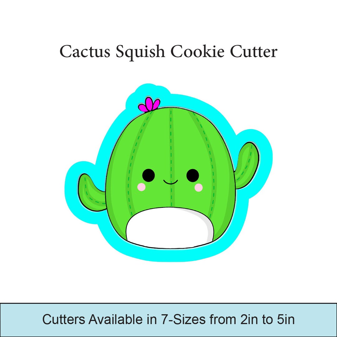 Cactus Squish Cookie Cutters - Etsy