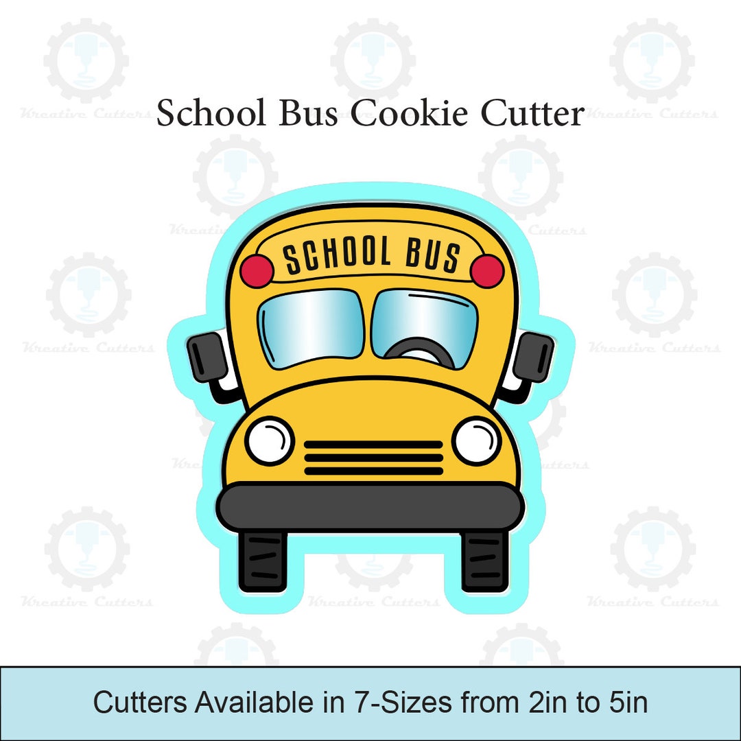 School Bus Cookie Cutters - Etsy