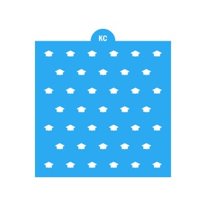 Graduation Cap Sprinkles Stencil | Laser or 3D Printed, Decorating ...