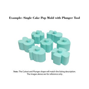 Chubby Cross Cake Pop Mold | Digital Download STL File - Etsy
