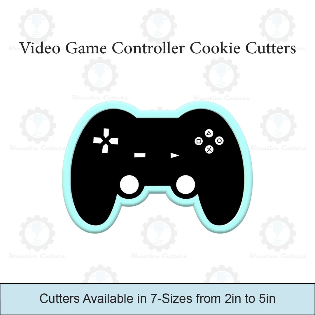 Video Game Controller Cookie Cutter - Etsy