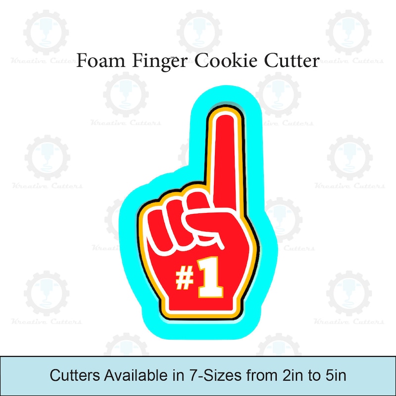 Finger Cookie Cutter - Etsy