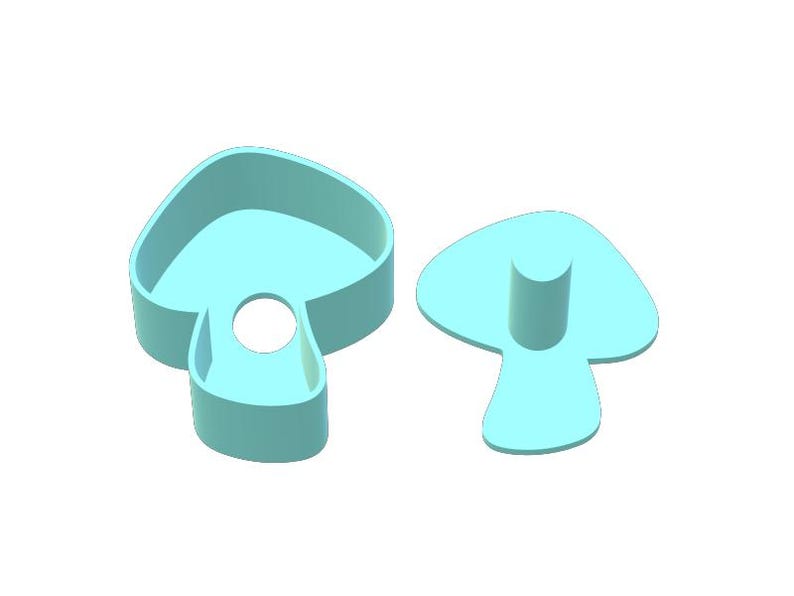 Mushroom Cake Pop Mold | Digital Download STL File - Etsy