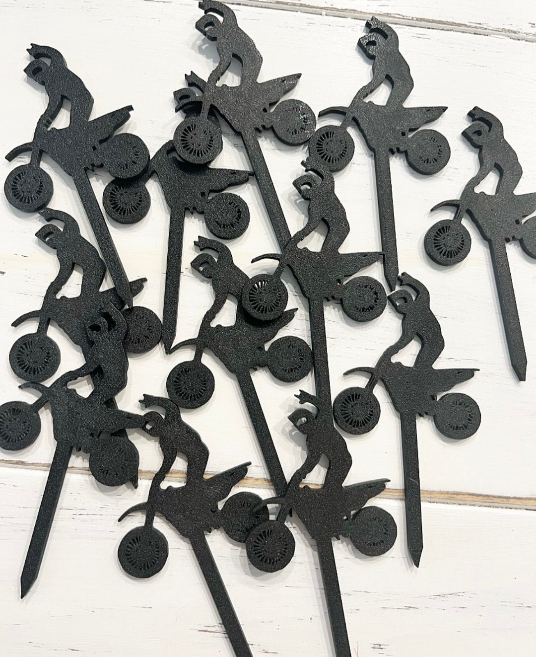 Dirt Bike Cupcake Toppers | Set of 12 - Etsy