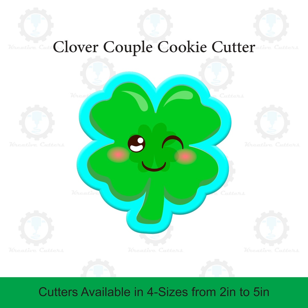 Four Leaf Clover Cookie Cutters - Etsy