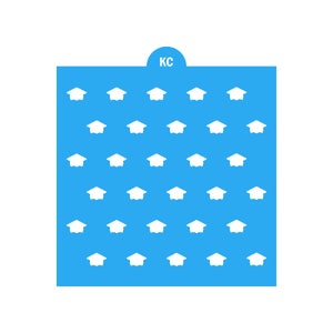 Graduation Cap Sprinkles Stencil Laser or 3D Printed, Decorating ...