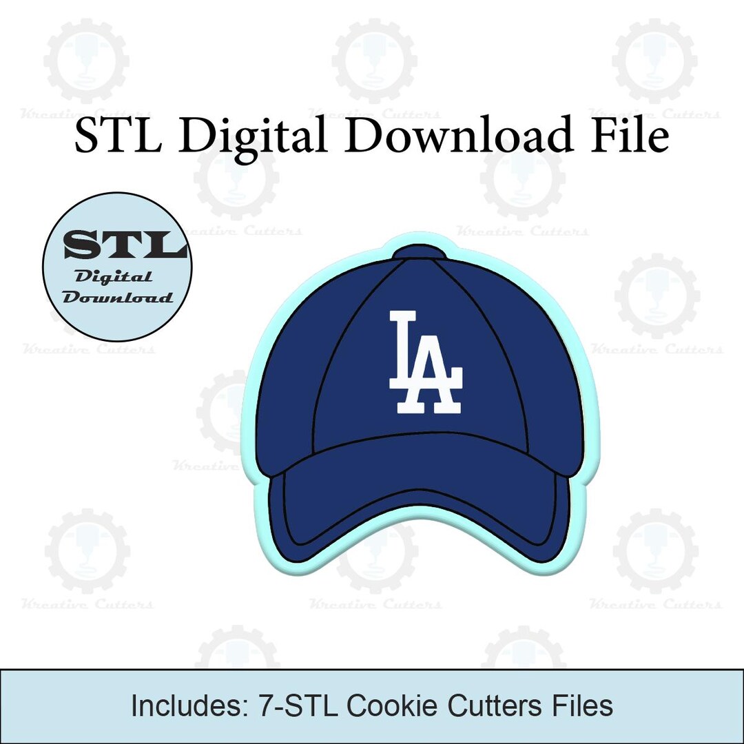 Baseball Cap Cookie Cutters | Digital Download STL Files - Etsy
