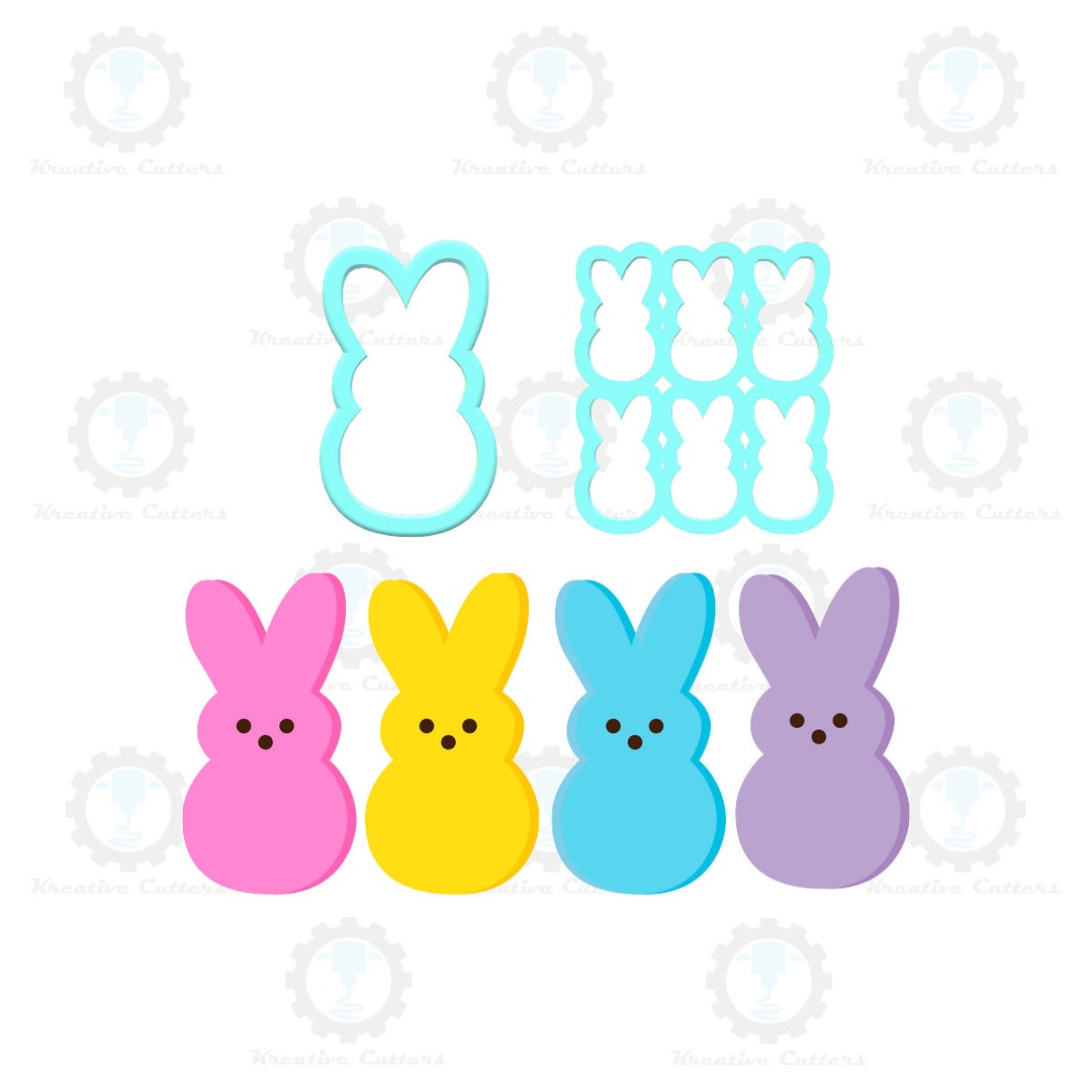 Easter Peeps Cookie Cutter | Single Cutter & Multi Cutter Options - Etsy