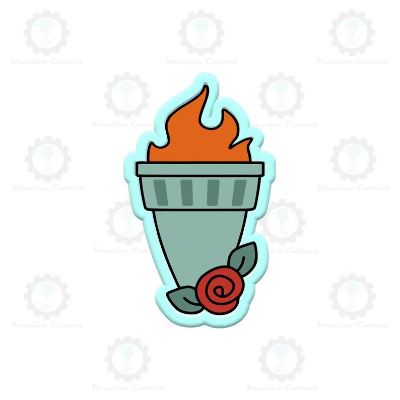 Liberty Torch Cookie Cutters - Etsy