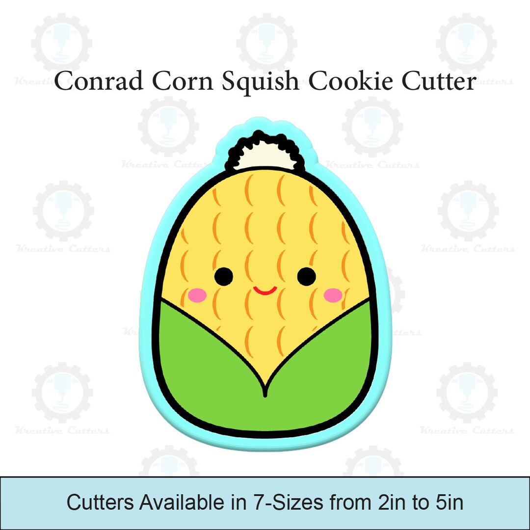 Conrad Corn Squish Cookie Cutters - Etsy