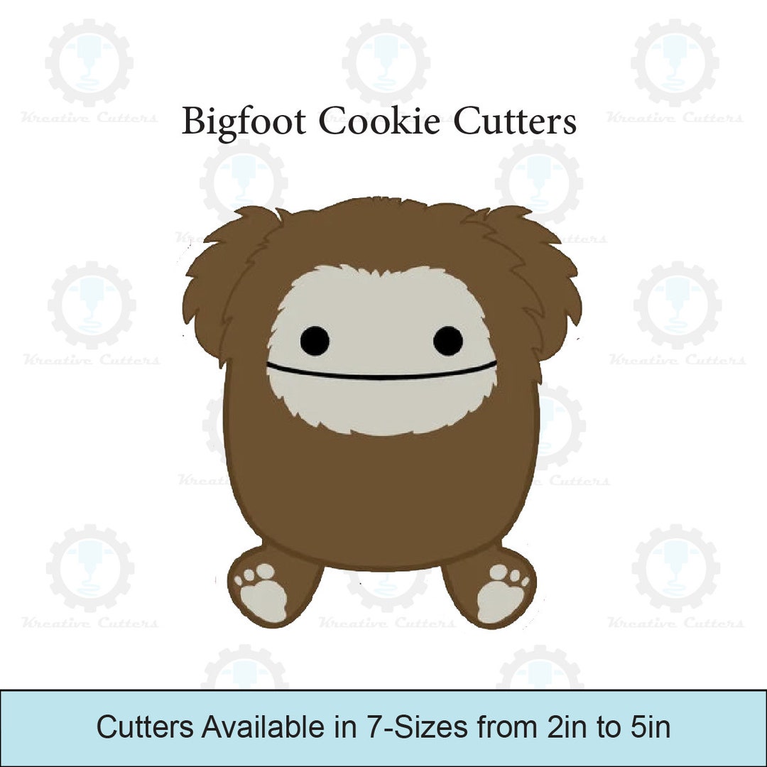 Bigfoot Cookie Cutters - Etsy