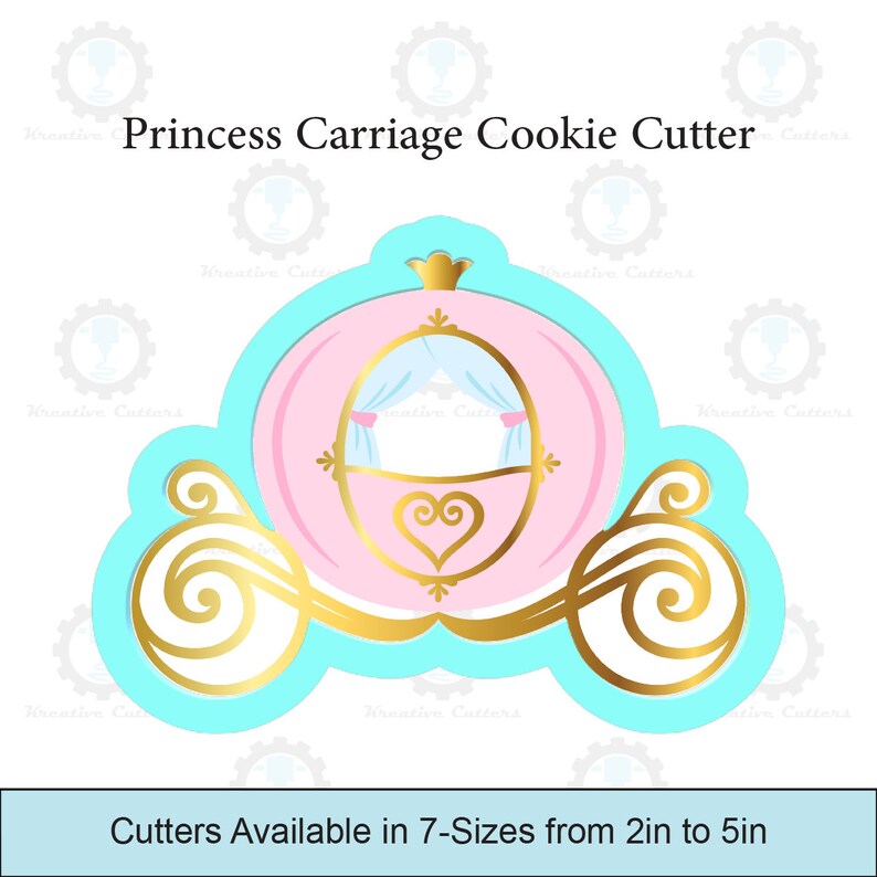 Princess Carriage Cookie Cutter - Etsy