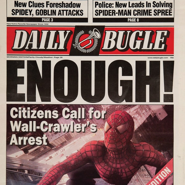Daily Bugle - Etsy