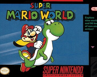 Mario World Poster | Etsy