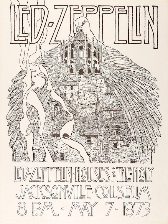 Led Zeppelin Concert Posters