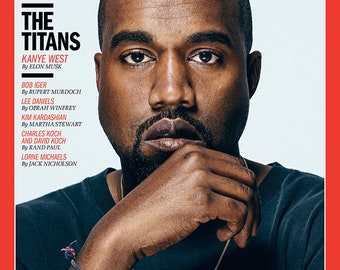 Kanye Time Poster - Etsy