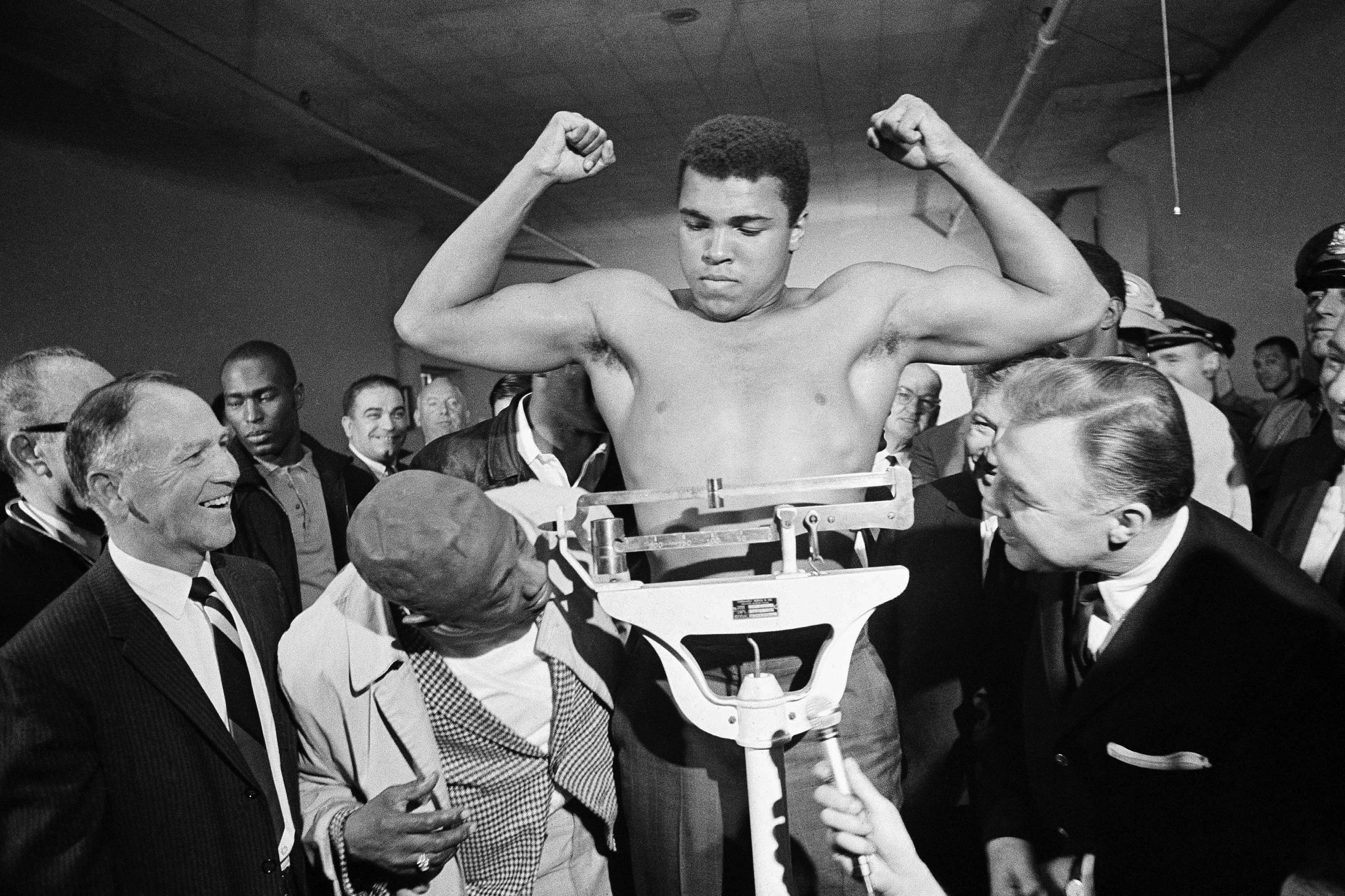 Muhammad Ali Weigh-In Poster | Etsy
